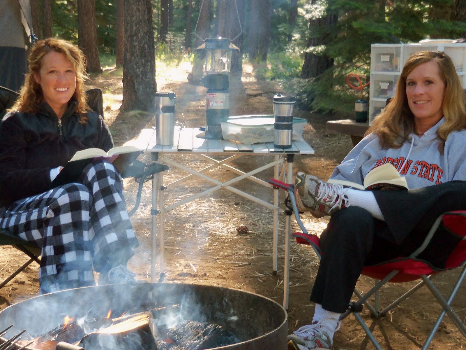 The Cozy Corner: Girls-Only Camping Trip 2011