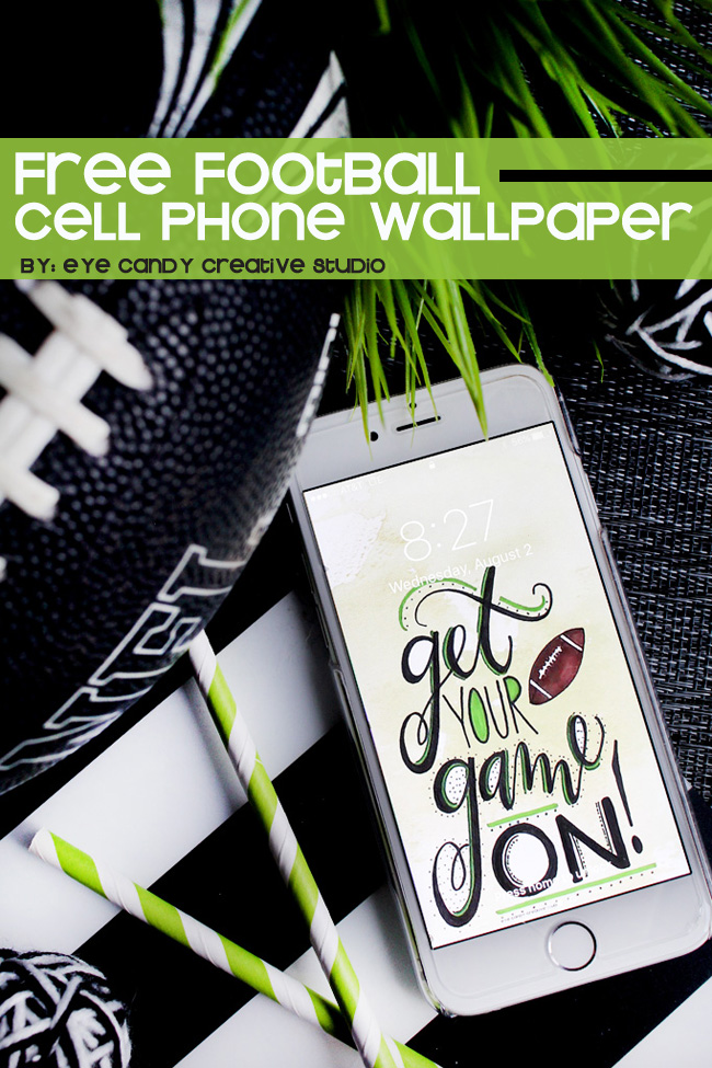 Eye Candy Creative Studio: FREEBIE :: Get Your Game On Football Cell ...
