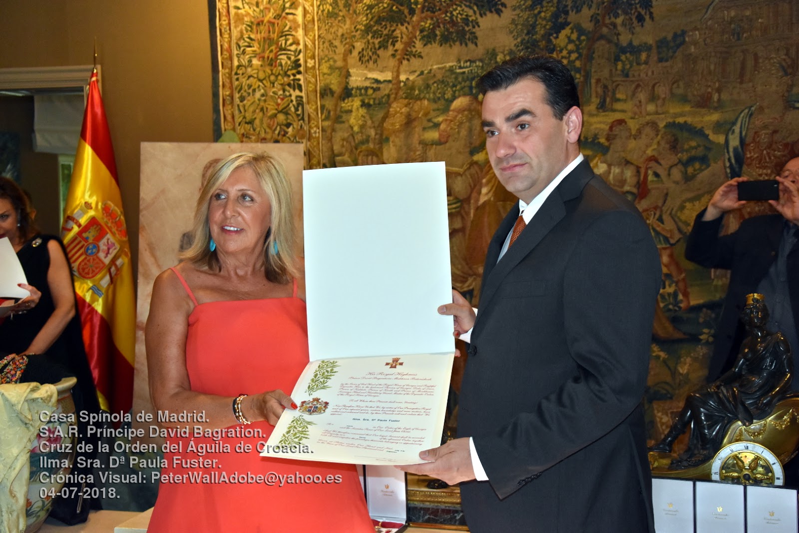 LA MIRADA ACTUAL: Imposición de las Cruces de la Orden del Águila de ...