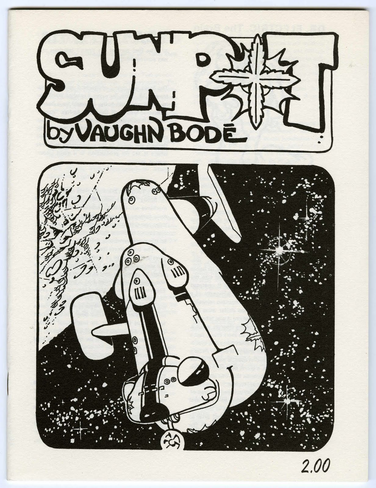 Cap'n's Comics: On Board Planet Sunpot wid Vaughn Bode