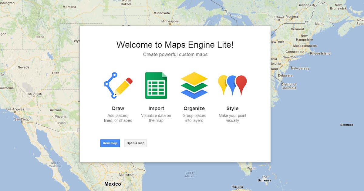 Educando con TIC. : Diseñar mapas con Google Maps Engine