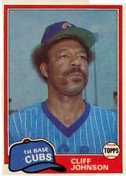 Baseball Cards Come to Life!: 1981 Topps Cliff Johnson