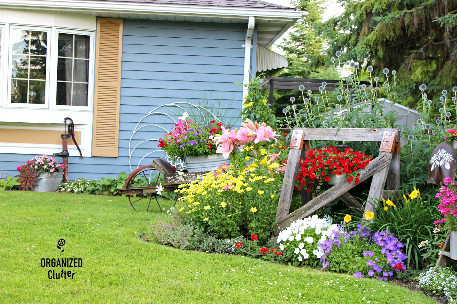 Organized Clutter's 2017 JUNK GARDEN Photo Tour & Video - Organized Clutter