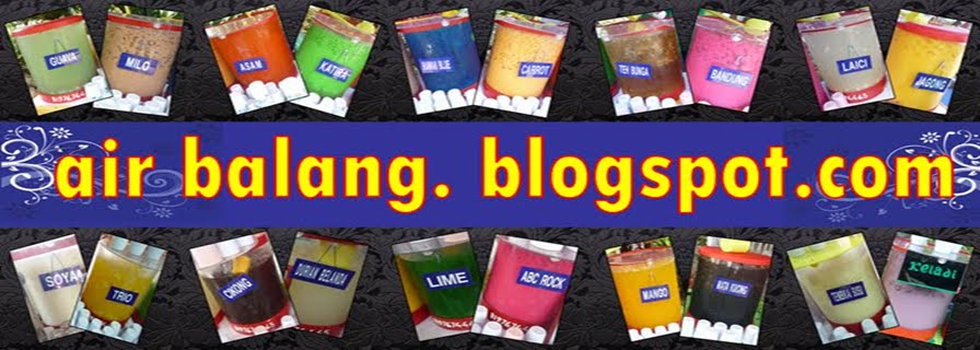 air balang: Air Balang Kenduri Kahwin - Resepi Air Milo Spacial