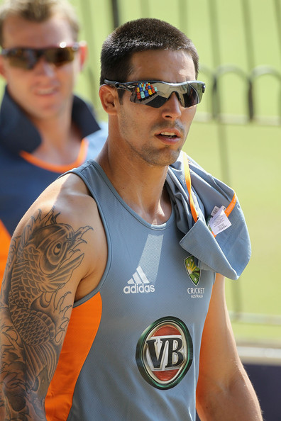 Famous Sports Personalities: Mitchell Johnson Biography And Images 2012