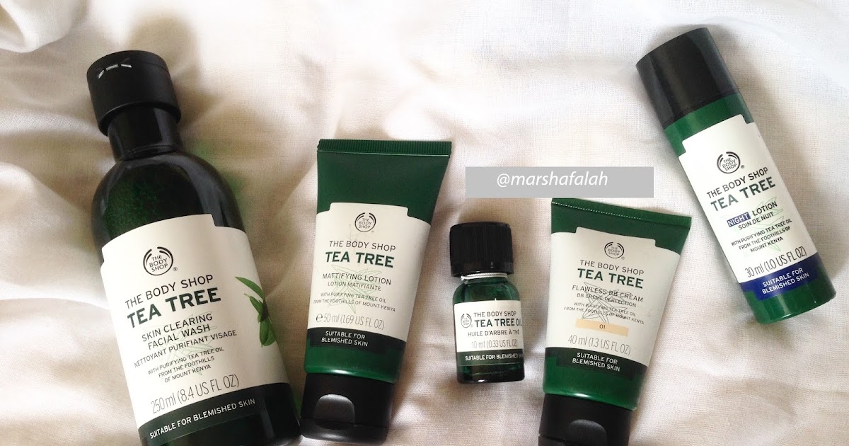 Review : Rangkaian Produk Tea Tree - The Body Shop