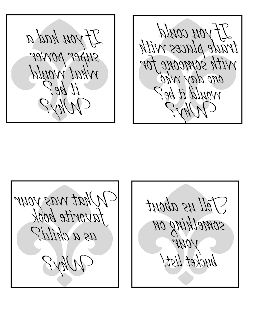 CONVERSATION STARTER NAPKINS DIY - Interior Design Ideas for Your ...