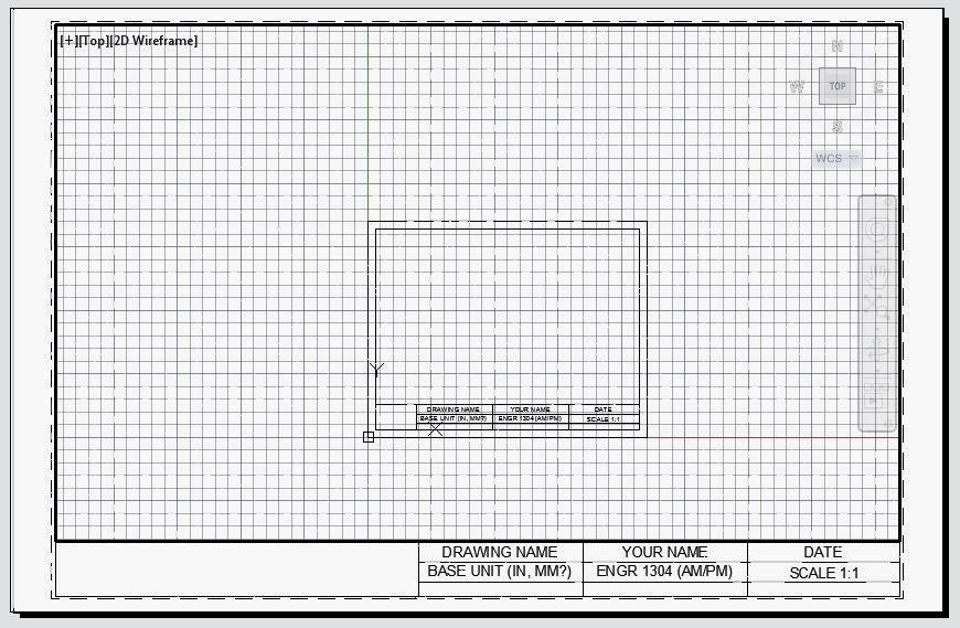 ENGR 1304: Title Block
