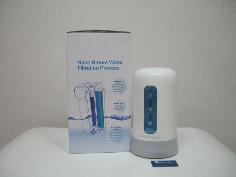 Za Tupperware Malaysia : Promotion Nano Nature Water Filter by Tupperware