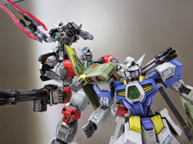 MG 1/100 Gundam AGE-1 Spallow "Stealth" Custom Build