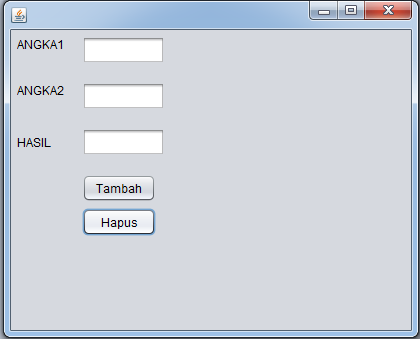 Contoh Program Penjumlahan Java Netbeans ~ Materi Java Pemula