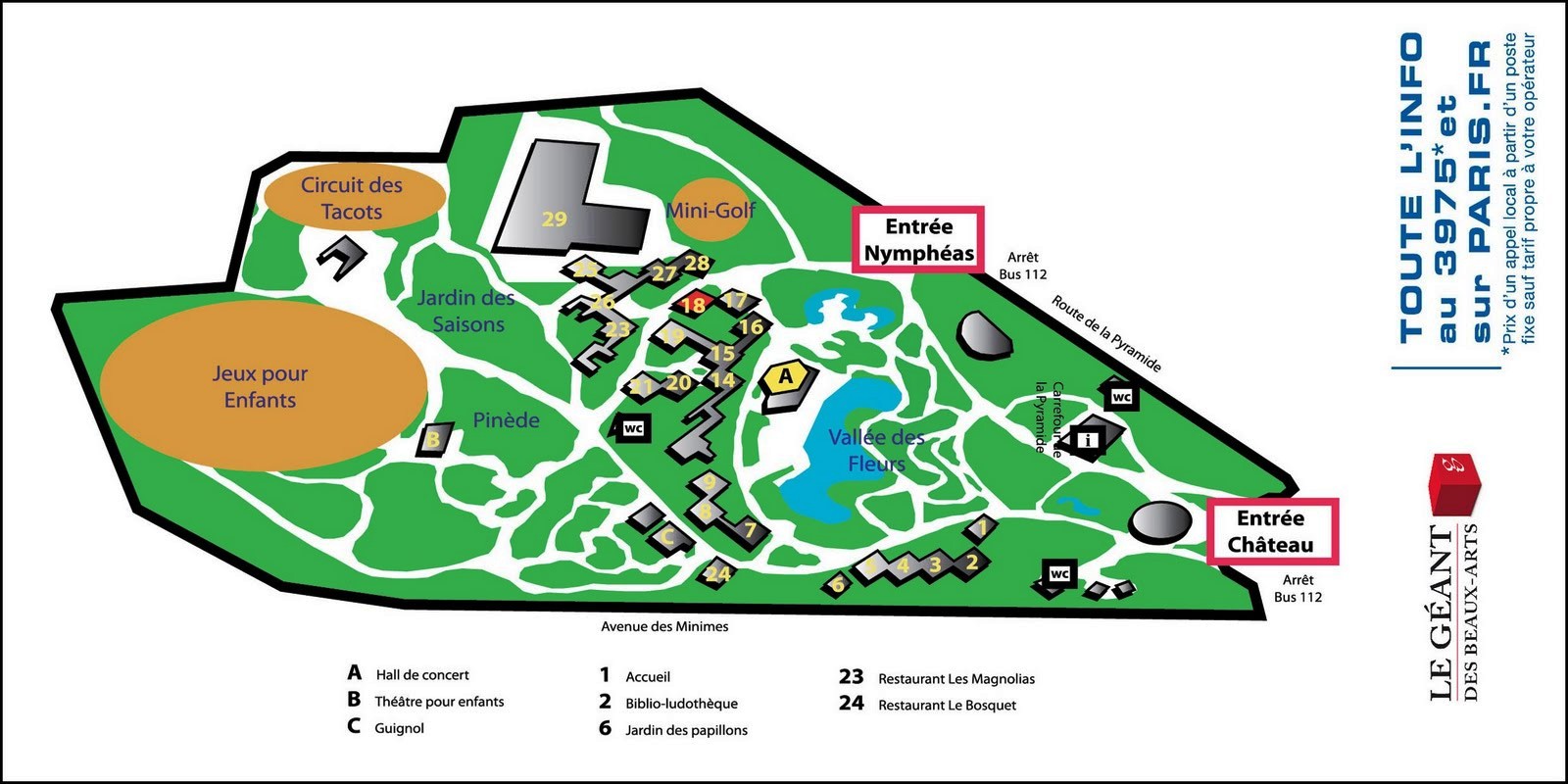 Paisatges i Jardins Landscapes and Gardens: Parc floral de Paris - France