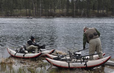 Western Fishing: Personal Pontoon Boats - River Fishing