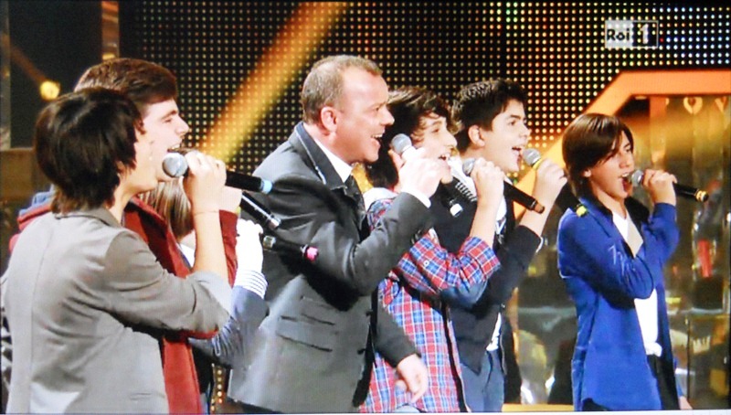 NoiVastesi: RAI 1:ieri sera Michael Zappitelli con Gigi D'Alessio