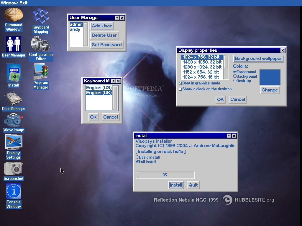 Visopsys (VISual OPerating SYStem) is an alternative operating system ...