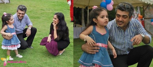 Ajith-shalini daughter Anoushka photos and Wallpapers - Celebrity Gallery