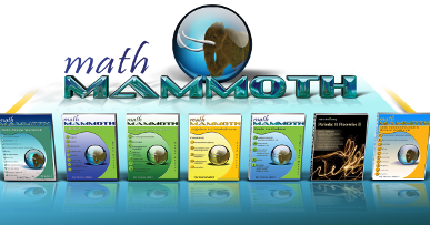 A tour around the Math Mammoth website