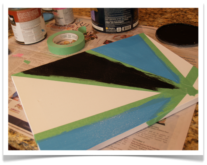 10 Rooms: the easiest diy art....