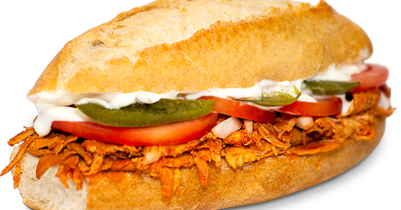 Los Compayes Recetas de Cocina Mexicana: Lonche de Pierna Estilo ...