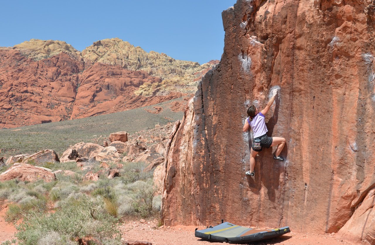 Lloyd Climbing Blog: Spring Break Bouldering at Red Rocks