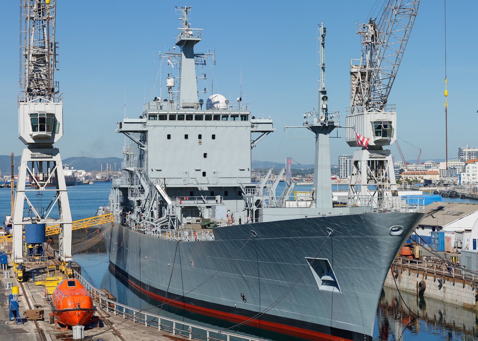 Globaldefencenews: HMS Scott at Gibdock