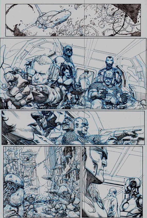 Fashion and Action: Too Gorgeous For Words - Jerome Opena Avengers Now Art