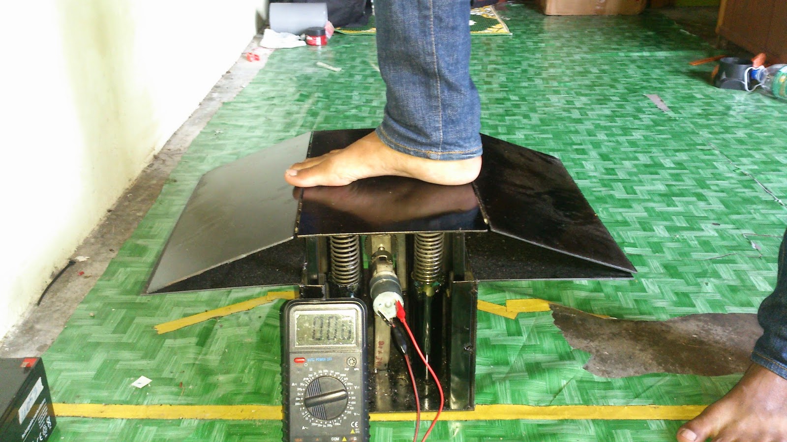 Electro Kinetic Road Ramp