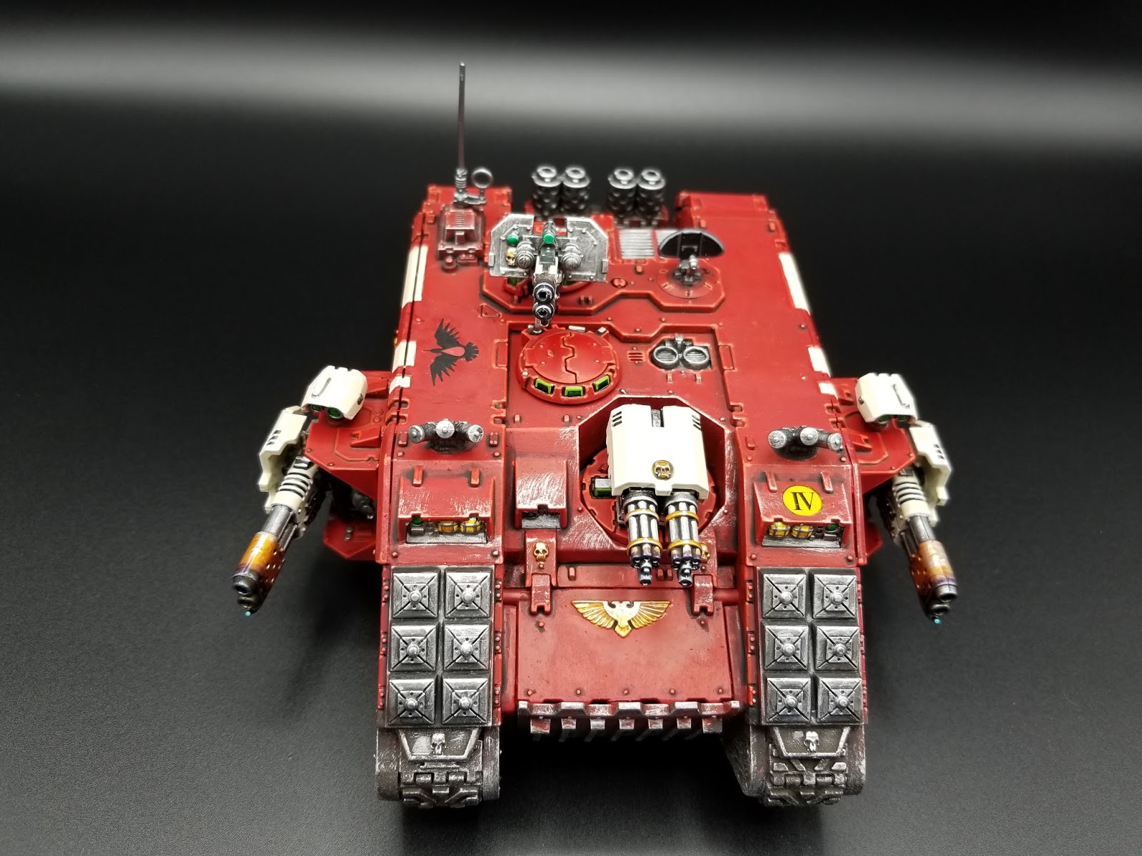 Tigurius's Omnis Arcanum Models: Blood Raven Land Raider Redeemer