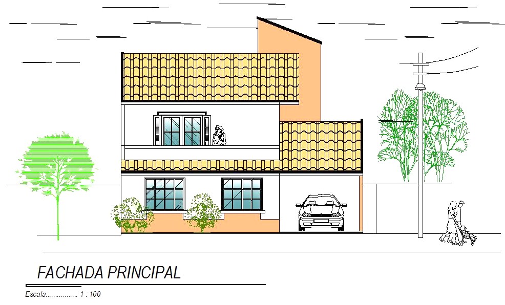 FACHADAS EM 2D ~ RAFAELL SANNA