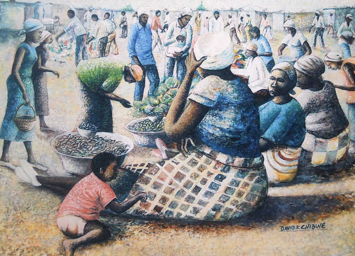 Andrew Mulenga's Hole In The Wall: David Chibwe: painter, printmaker ...