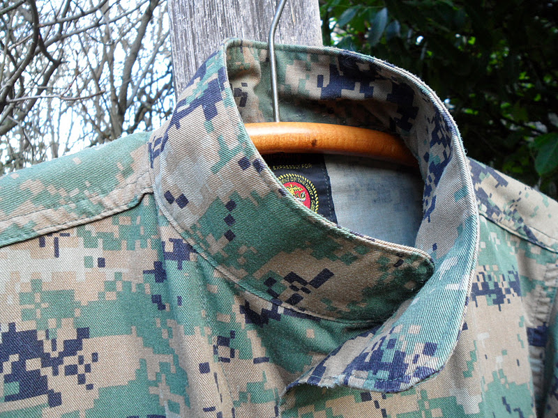 Four Bees: US Marine Corps MARPAT Camo Shirt (MCCU), USMC Marine ...