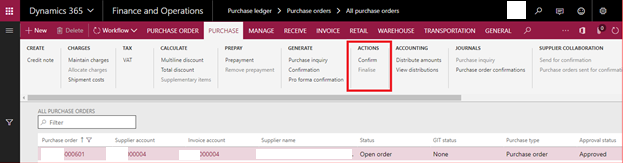 Purchase order workflow PO Creator - Workflow Part 2 - Dynamics 365