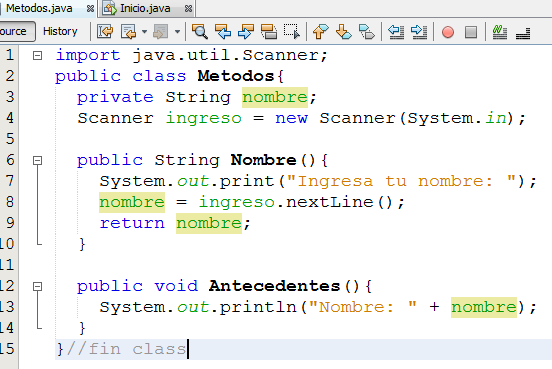 CodigoGX: Codigos de programación: Capítulo 67. Java: Constructores