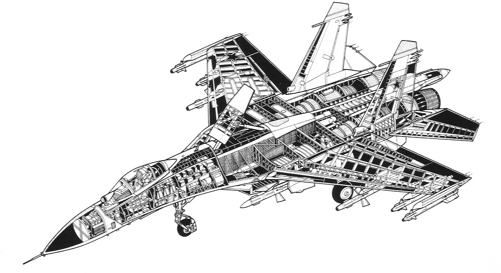 Sextant Blog: 135.) Сухой Су-27 истребитель - Sukhoi Su-27 'Flanker ...