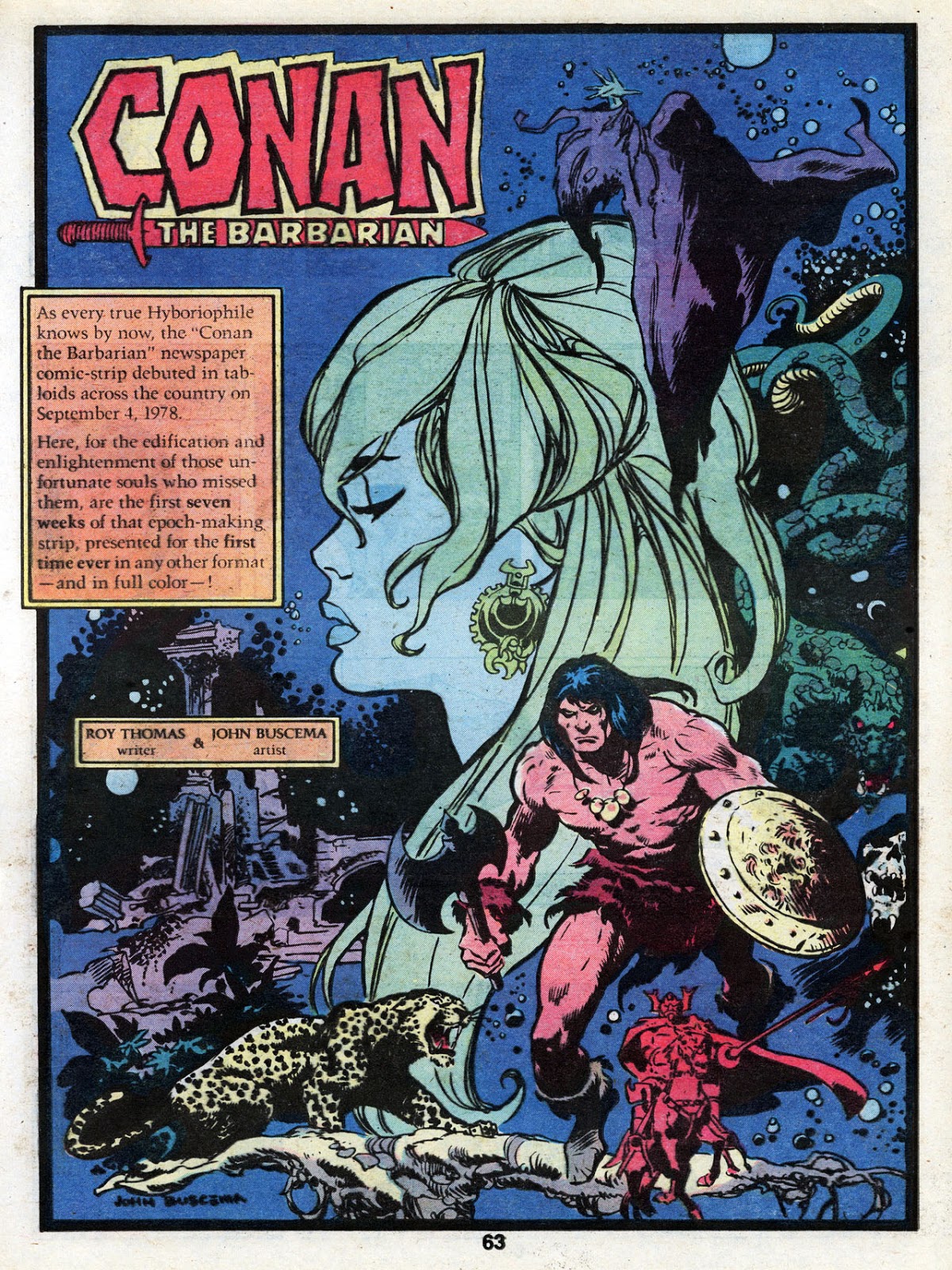 Diversions of the Groovy Kind: Groove's Faves: Conan the Comic Strip