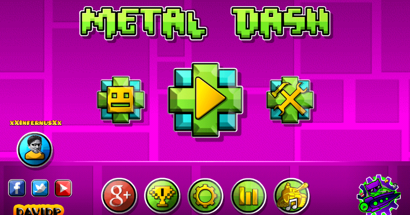 Geometry Dash: Metal Dash Pack