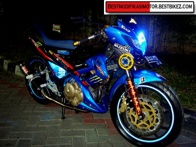 Modifikasi Suzuki Satria Fu 150 Minimalis - Gambar Modifikasi Motor Terbaru