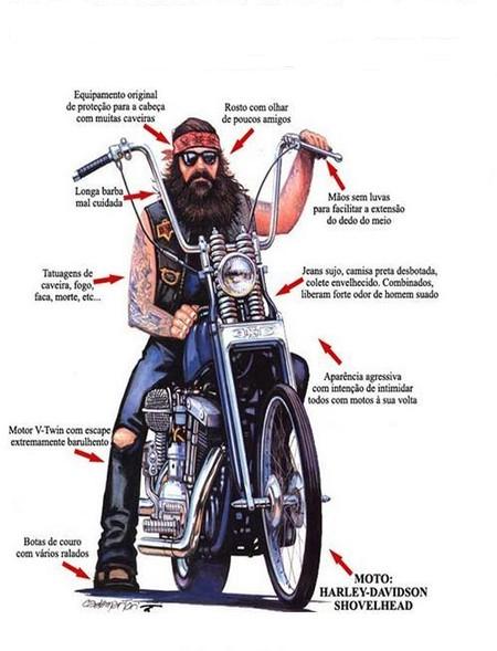 Vilões Moto Clube RS: Motoqueiro e Motociclista