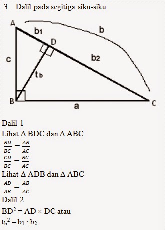FINERY: dalil pada segitiga