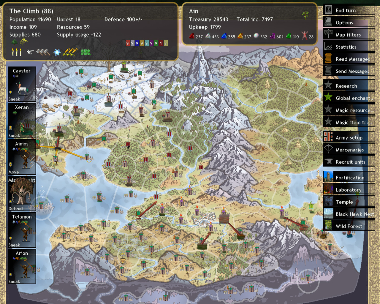 The Best Games Ever: Dominions 4 - Down of Dominion Map
