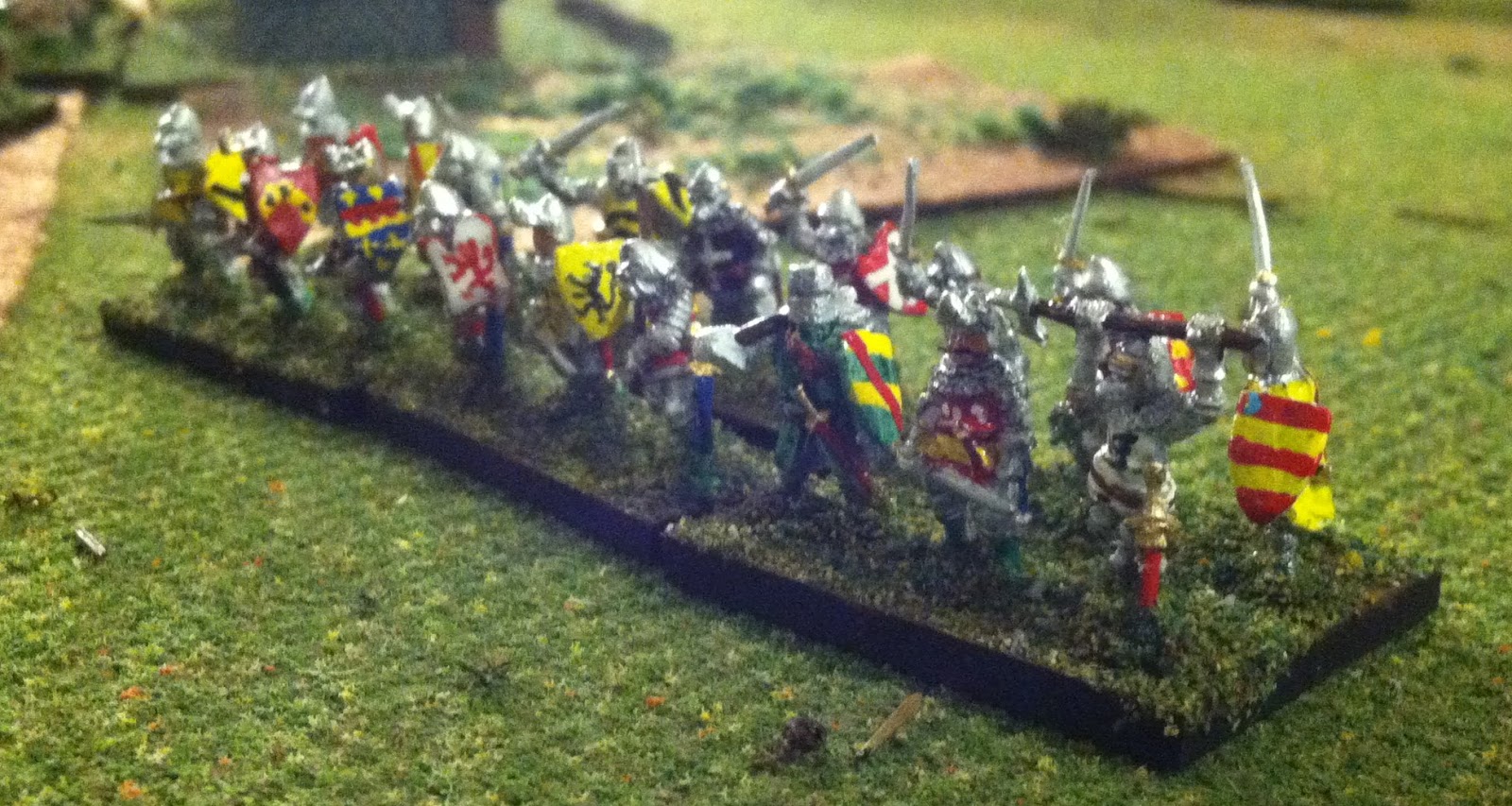 Gaming with Chuck: Medieval wargame pictures