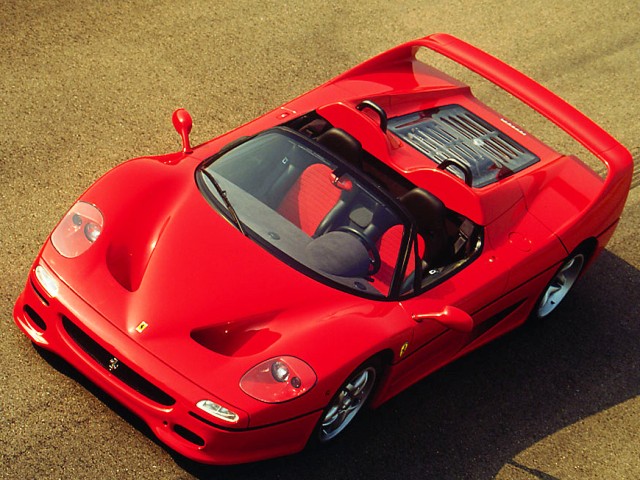 Garagem do Ricardo: Ferrari F50 Barchetta - Restauro