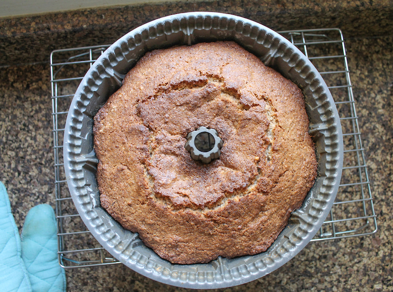 Food Lust People Love: Gateau de Noix – French Nut Cake #BundtBakers