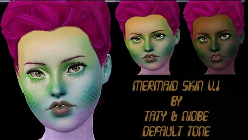 My Sims 3 Blog: Mermaid Skin V1 by Niobecremisi