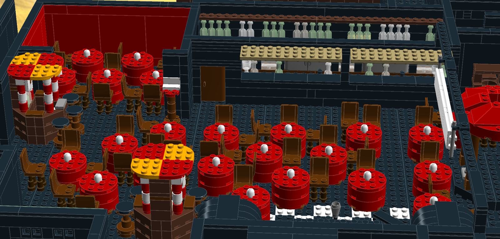 The Dark Streets of the Cardboard City: The Drowned Lego: Ground Floor