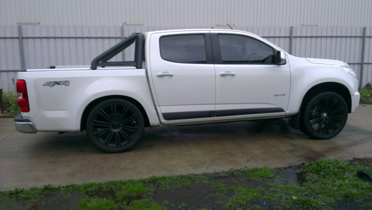 Hodgey's Hot Rods and Customs: Colorado 4door Ute.