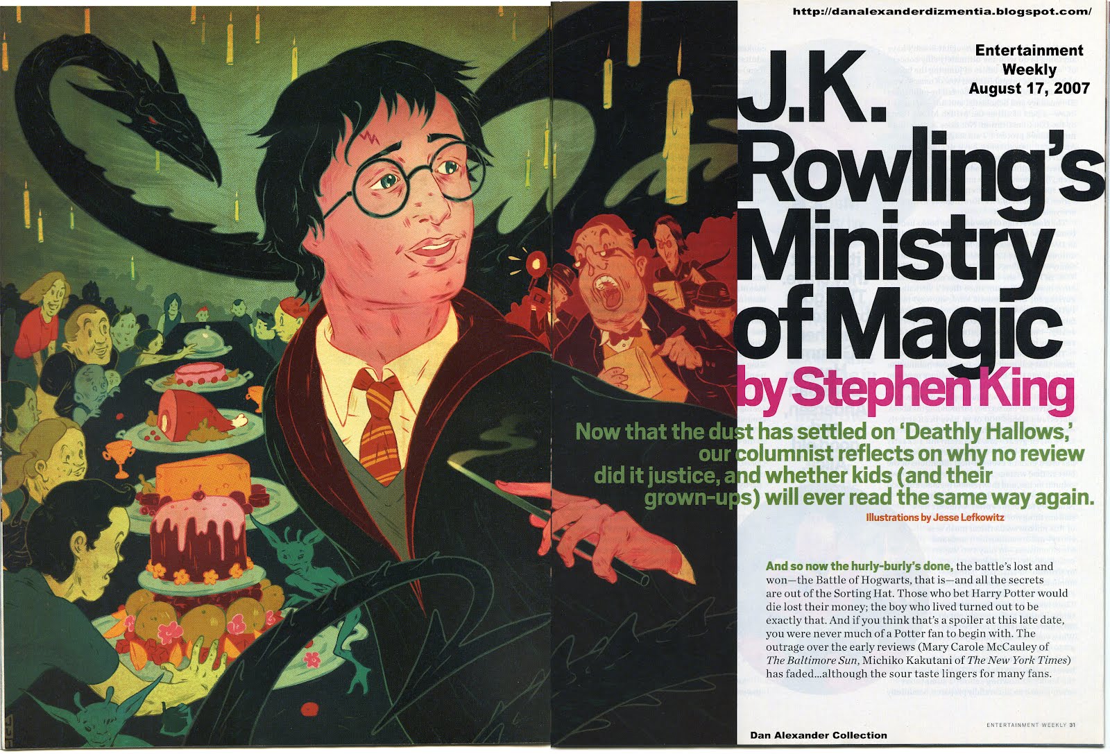 Dan Alexander Dizmentia: Harry Potter And The Apprenticeship At ...