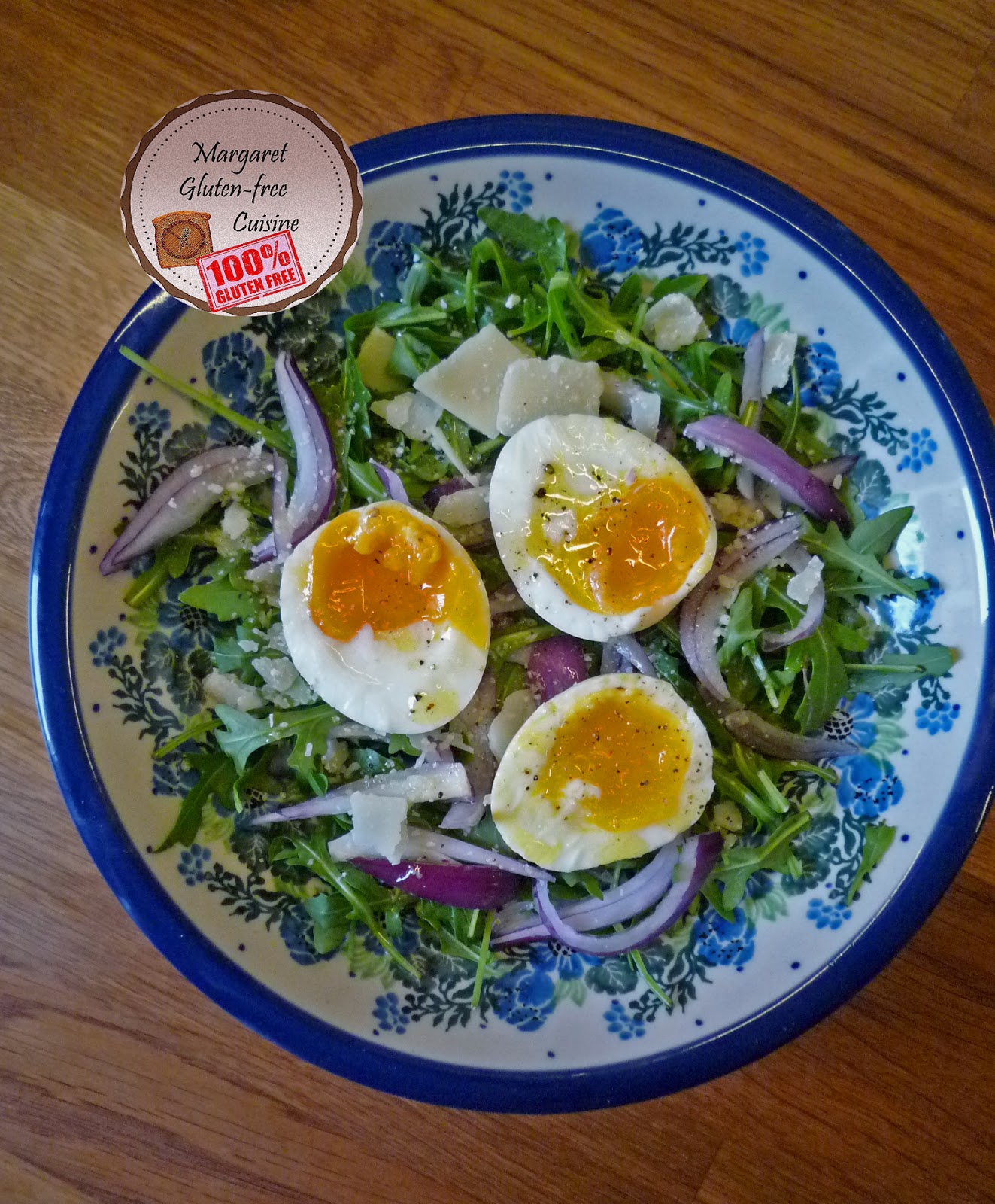 Kuchnia Bezglutenowa Margaret Sa atka Z Rukol I Jajkiem Salad With kuchnia-bezglutenowa-margaret-sa-atka-z-rukol-i-jajkiem-salad-with