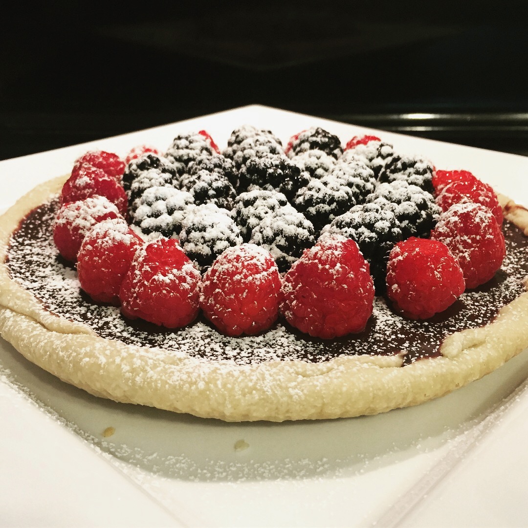 "The eyes eat first."