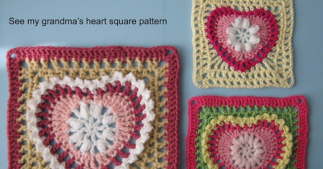 Ergahandmade: Crochet Heart + Diagram + Free Pattern Step By Step